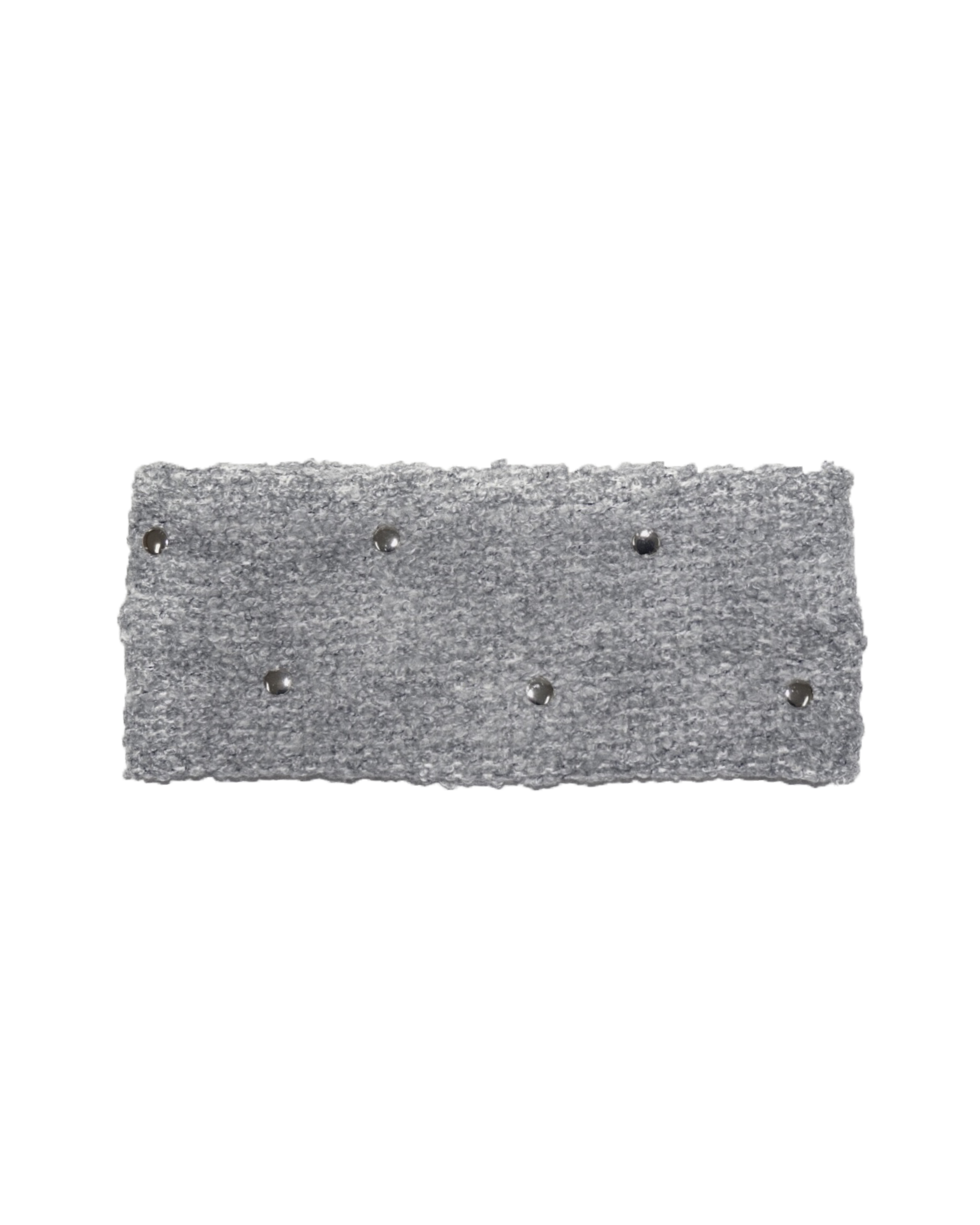 SILVER PIN HAIR BAND GRAY